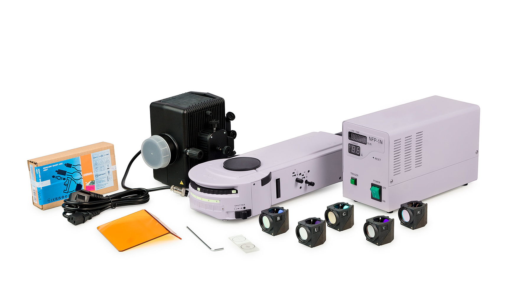 MAGUS Epi-FL06 Epi-Fluorescence Attachment, mercury lamp, fluorescence ...