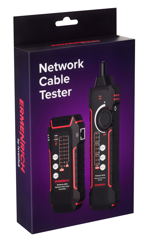 Ermenrich NetGeeks NP35 Network Cable Tester – Buy from the Levenhuk ...