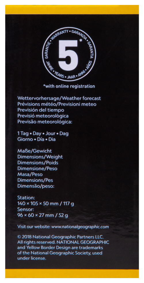 Bresser National Geographic Weather Station, transparent – Buy from the ...