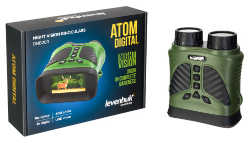 Levenhuk Atom Digital DNB200 Night Vision Binoculars – Buy from the ...